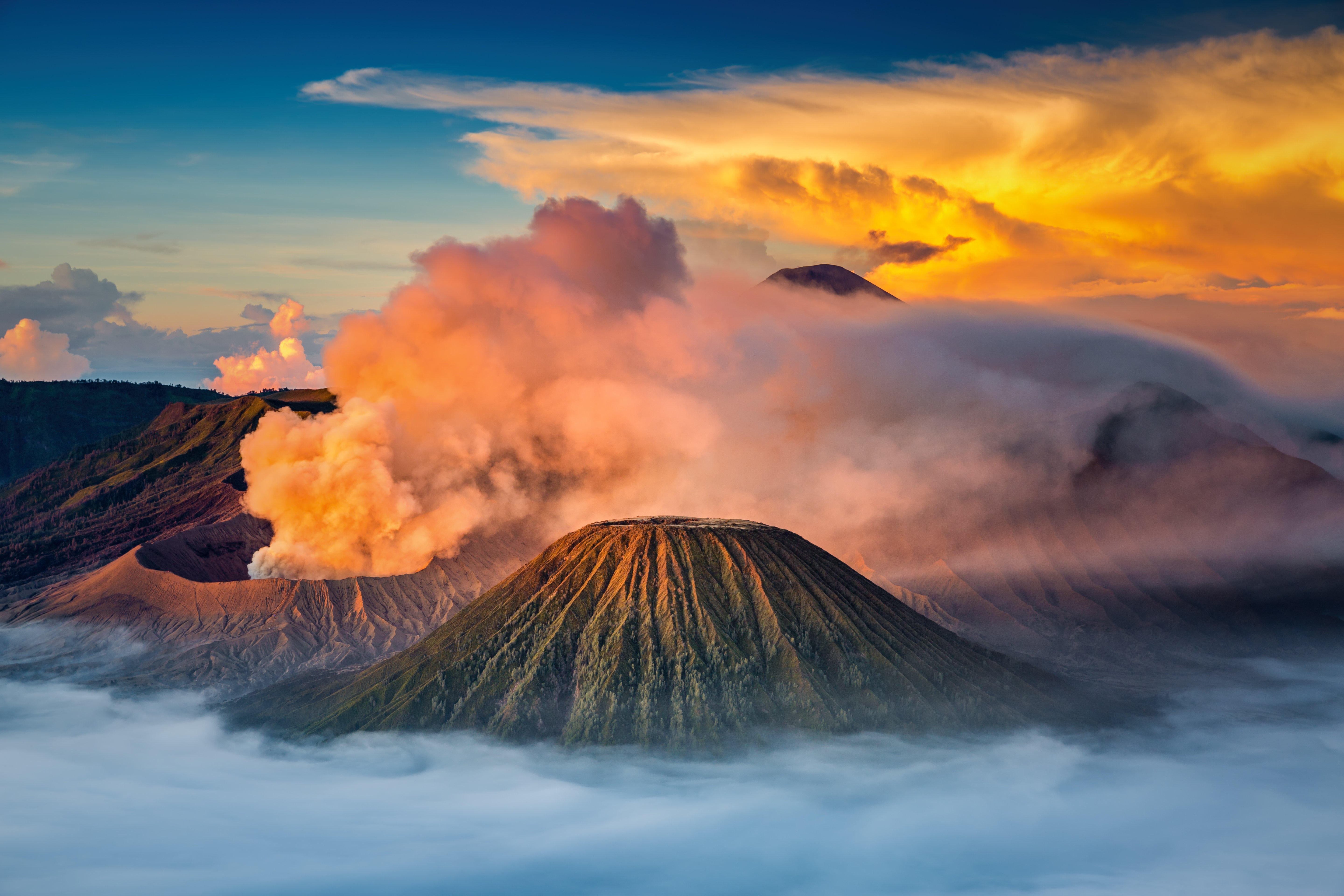 Millwood Pines Anagha Mt.Bromo In Tengger Semeru National Park, East Java, Indonesia On Canvas ...